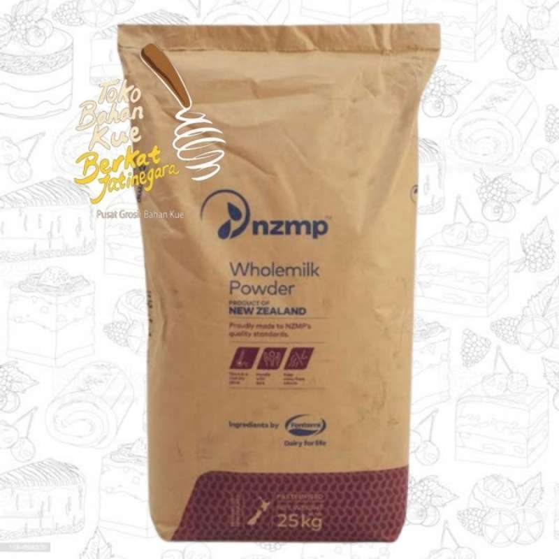Promo Nzmp Susu Bubuk Full Cream Wholemilk Powder 25 Kg Diskon 10% di ...