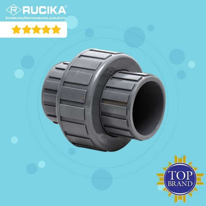 Promo Union Socket Aw Rucika Water Mur Polos 1 - 1/4 Inch Diskon 13% di ...
