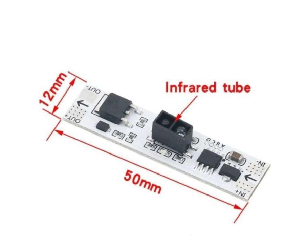 Jual 6 Fungsi Short Distance Scan Sensor Sweep Hand Sensor Switch ...