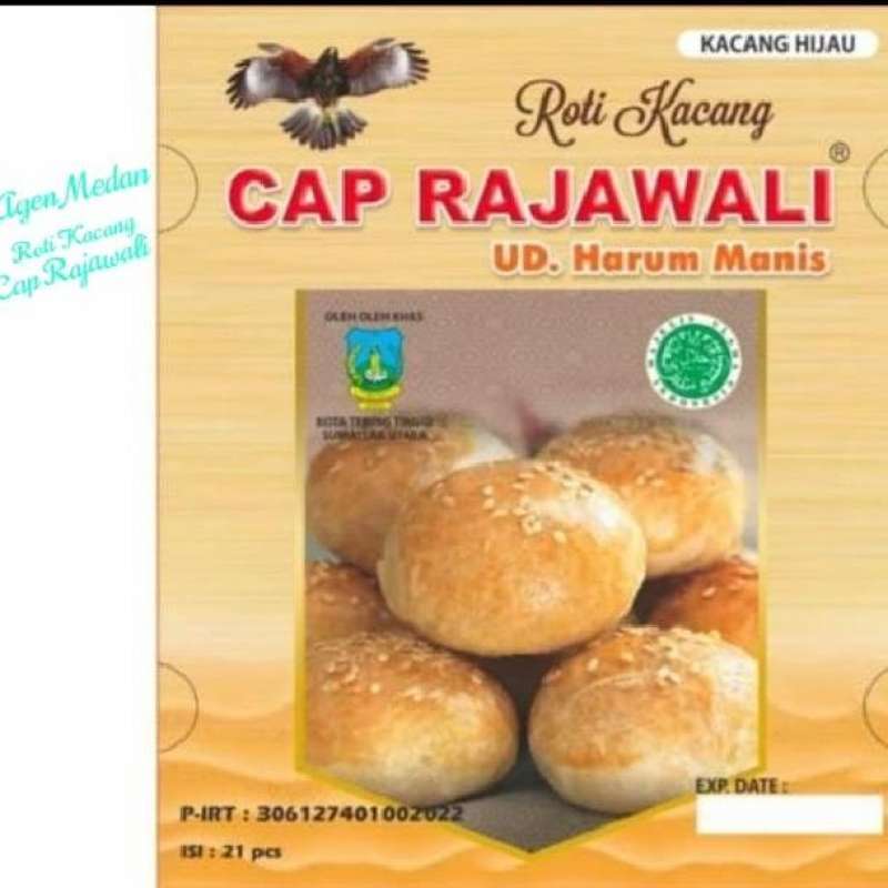 Jual Roti Kacang Cap Rajawali Kacang Hijau 15 Biji Di Seller Agen Medan ...