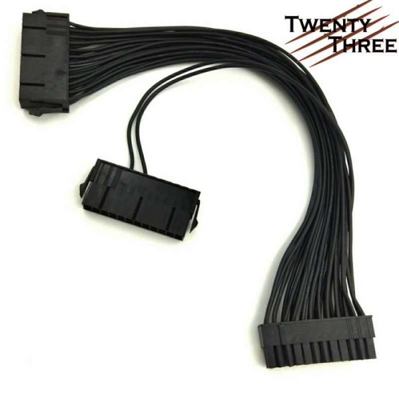 Jual Unik Dual psu atx 24 Pin Cable Kabel PC Power Motherboard for ...