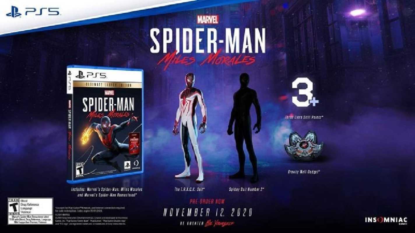 Jual PS5 Marvel's Spider-Man: Miles Morales Launch Edition (R1/ Usa/ PS ... Jual PS5 Marvel's Spider-Man: Miles Morales Launch Edition (R1/ Usa/ PS ...