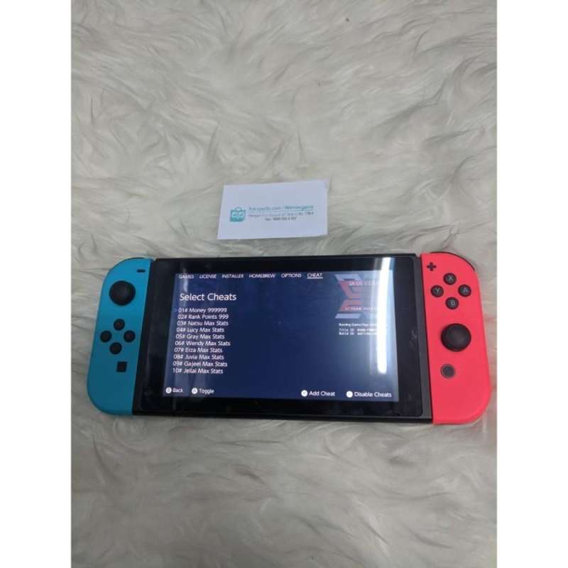 Jual Nintendo Switch HAC NEON New Chipset CFW 256GB SX PRO Dual SPLIT ...
