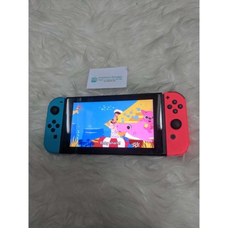 Jual Nintendo Switch HAC NEON New Chipset CFW 256GB SX PRO Dual SPLIT ...