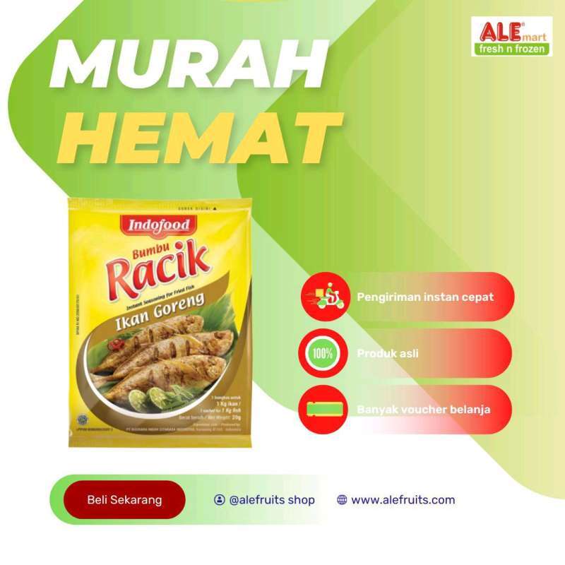 Promo Bumbu racik ikan goreng 20 gr,indofood bumbu racik 1 sachet ...