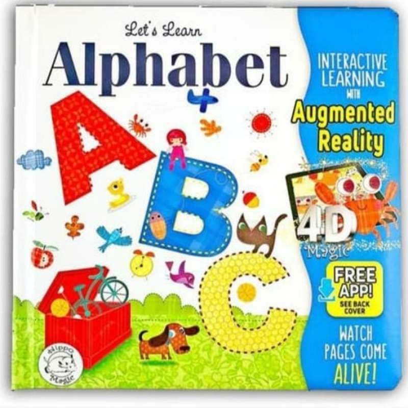 Jual Buku Impor Anak 3d 4d - Augmented Reality Book - Buku Abc Disney ...
