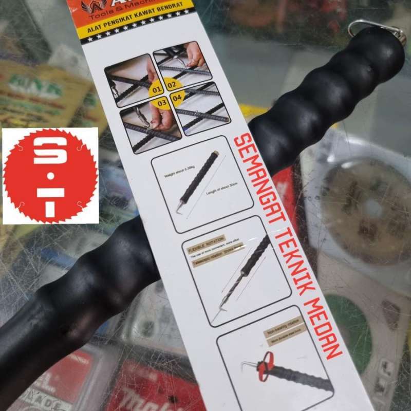 Jual Alat Ikat Pengikat Kawat Beton Bendrat Otomatis Twister Wire Hook ...
