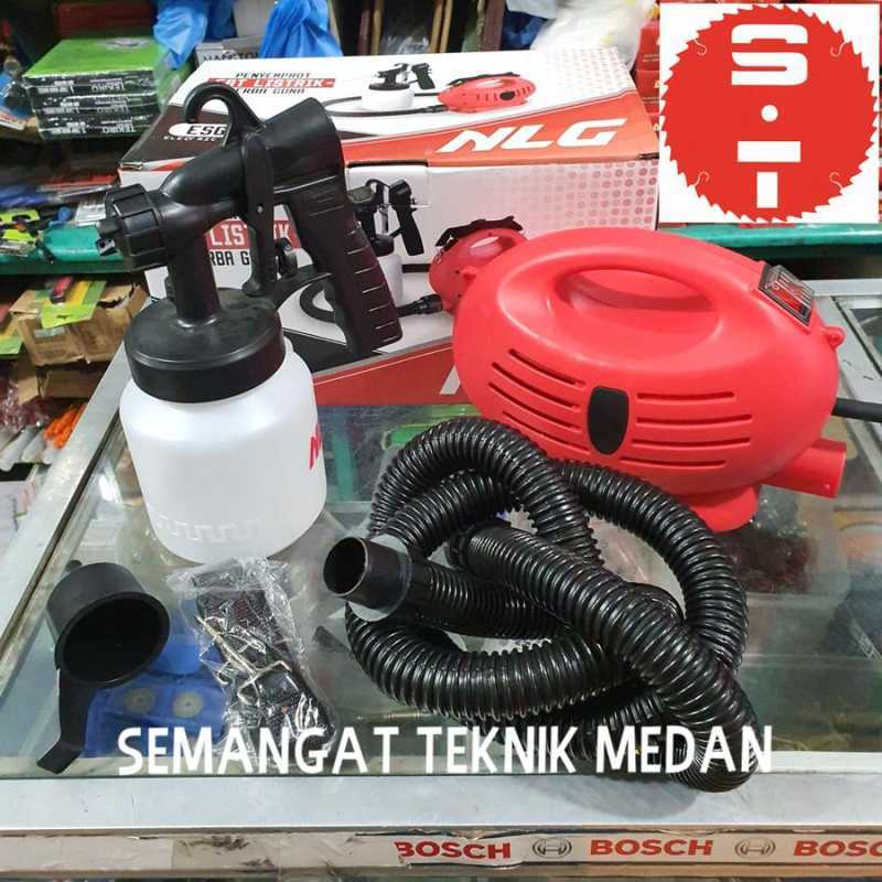 Jual ESG-100 SPRAY GUN LISTRIK SEMPROTAN ANGIN CAT 650 WATT NLG ESG 100 ...
