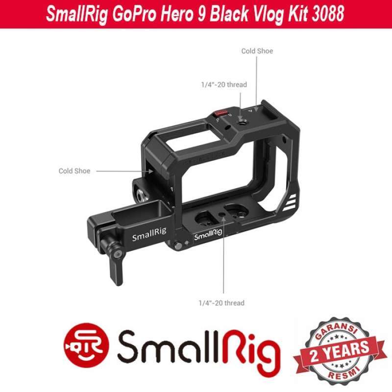 Promo SmallRig GoPro Hero 9 Black Vlog Kit 3088 Diskon 9% di Seller ...