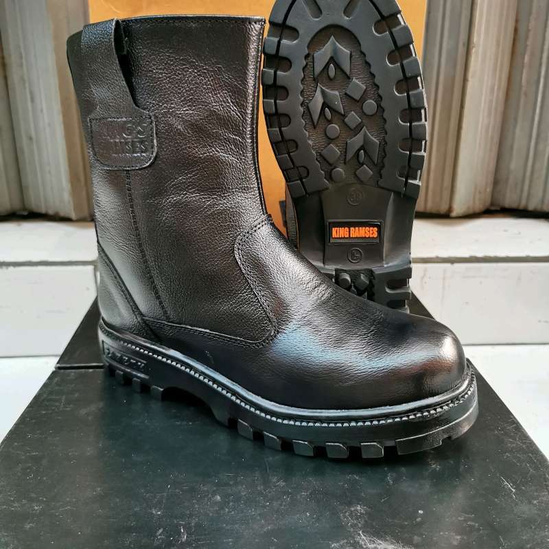 Jual Sepatu Safety Kulit Pria King Ramses Big Size 43-45 ( Produksi ...