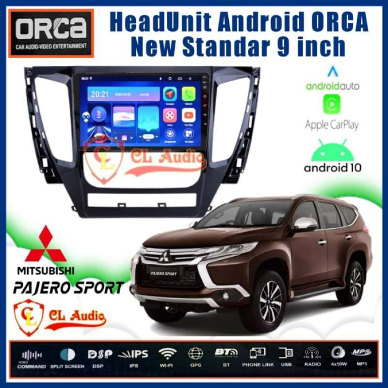 Promo Head Unit Android ORCA 9 Inch OEM Pajero Sport 2017 Up Diskon 6% ...