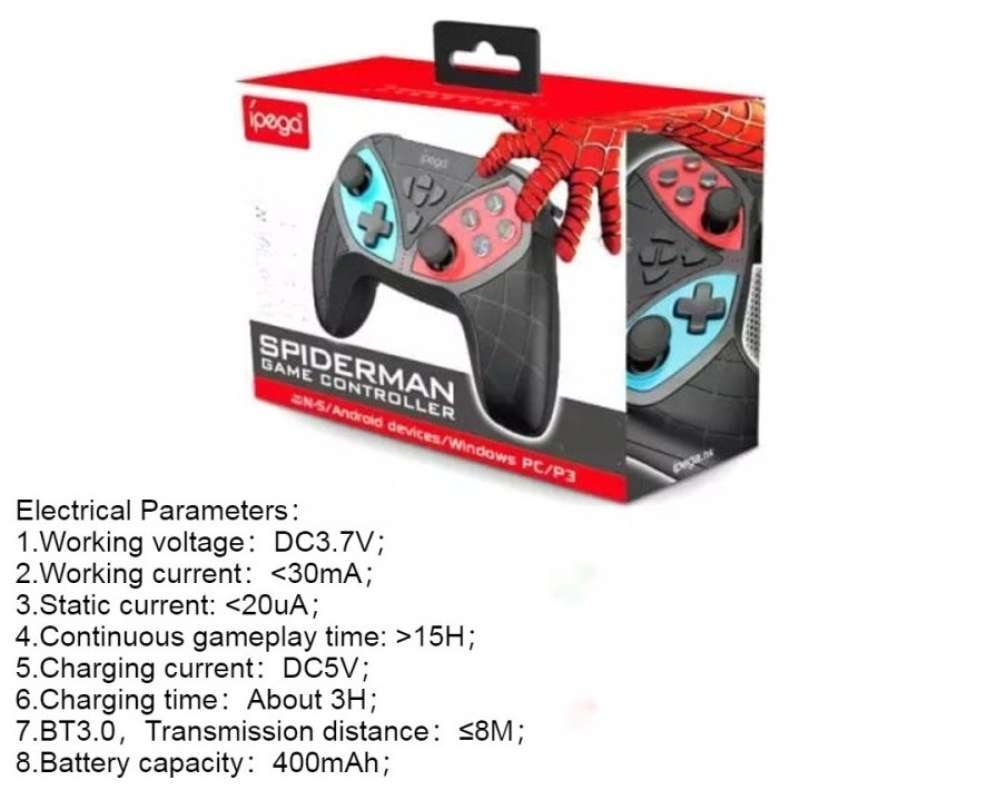 Jual Ipega Spiderman Controller For Nintendo Switch Android PC PS3 ...