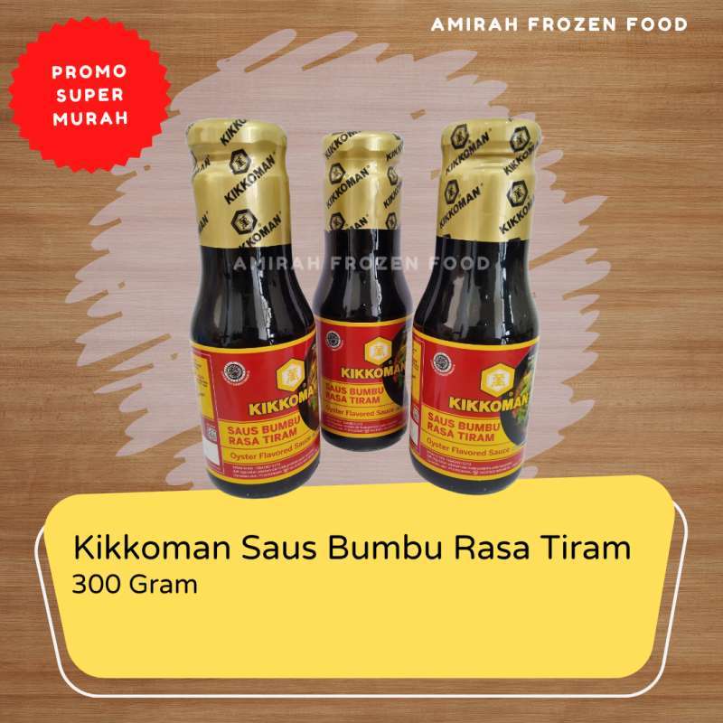 Jual Kikkoman saus bumbu rasa tiram 300g di Seller Amirah Frozen Food ...