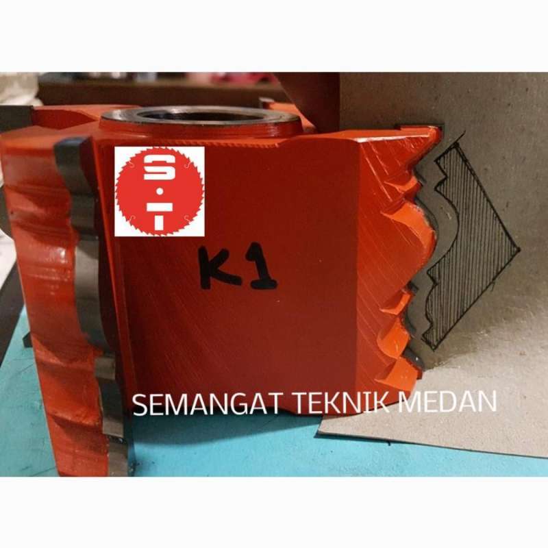Jual K1 MATA PISAU PROFIL ROUTER DUDUK LIS K 1 PLAFON SPINDLE KAYU 30mm ...