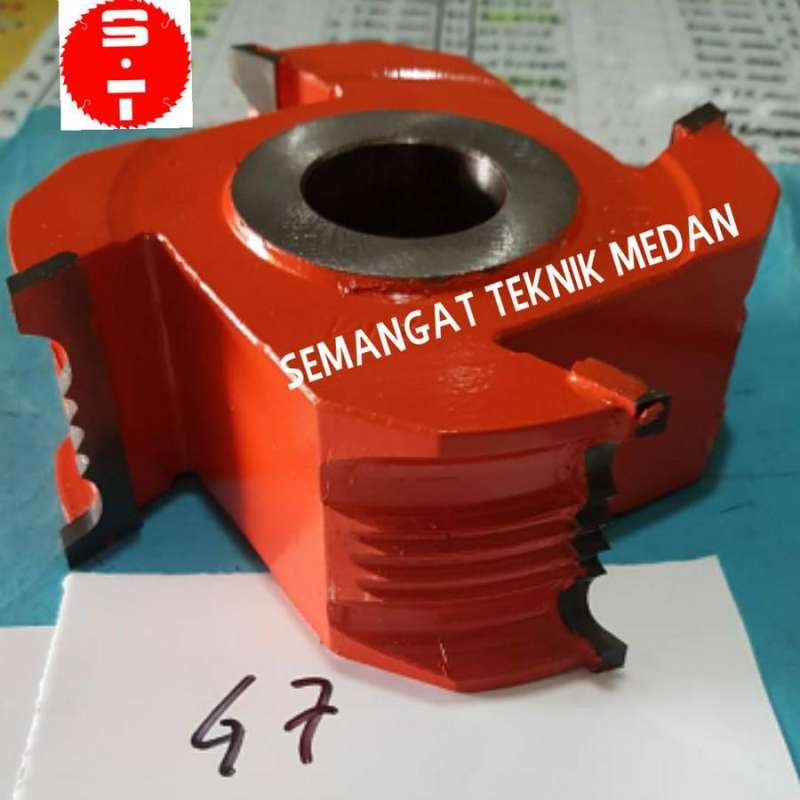 Jual MATA PISAU PROFIL ROUTER DUDUK LIS G7 PLAFON 5cm SPINDLE KAYU 30mm ...