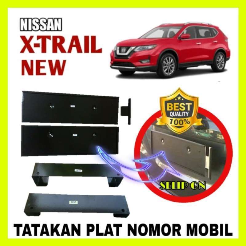 Jual Dudukan Tatakan Plat Nomor Mobil All New Xtrail Model Selip Samping di Seller Gasta Depn ...