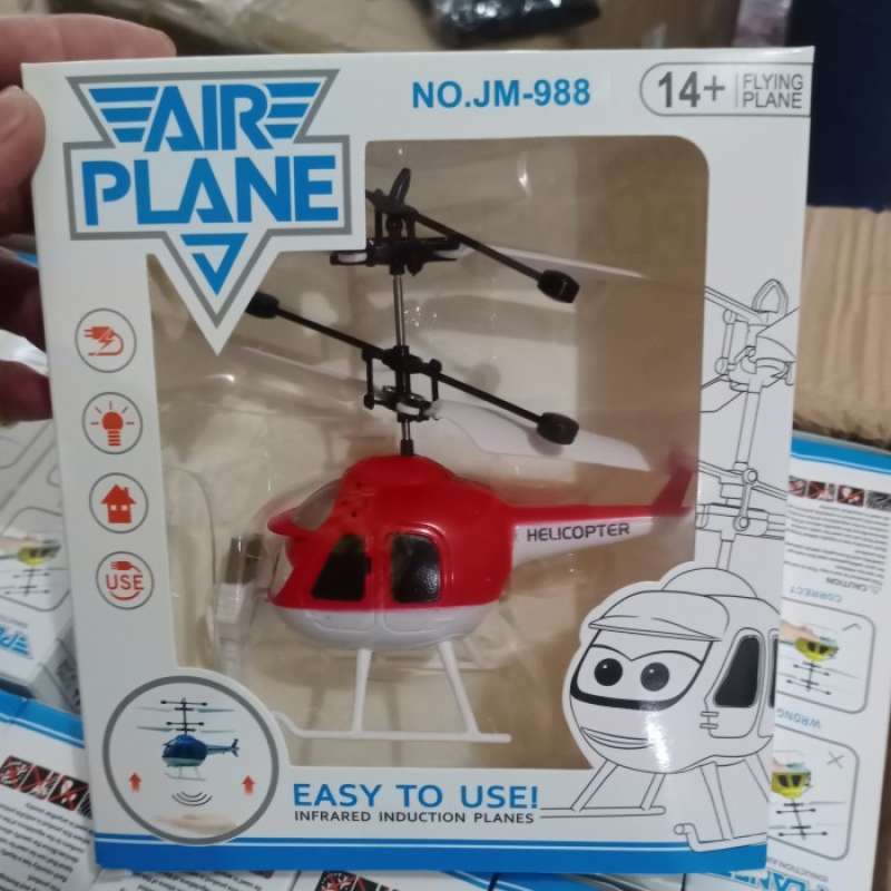 Jual Mainan anak Helicopter sensor infrared Toys for kids di Seller ...