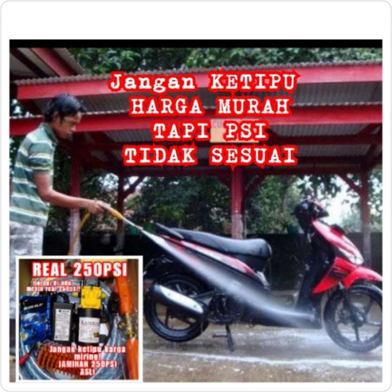 Promo Pompa Air Cuci Motor Mobil - Cuci Ac Mini Steam - Mesin Pompa ...