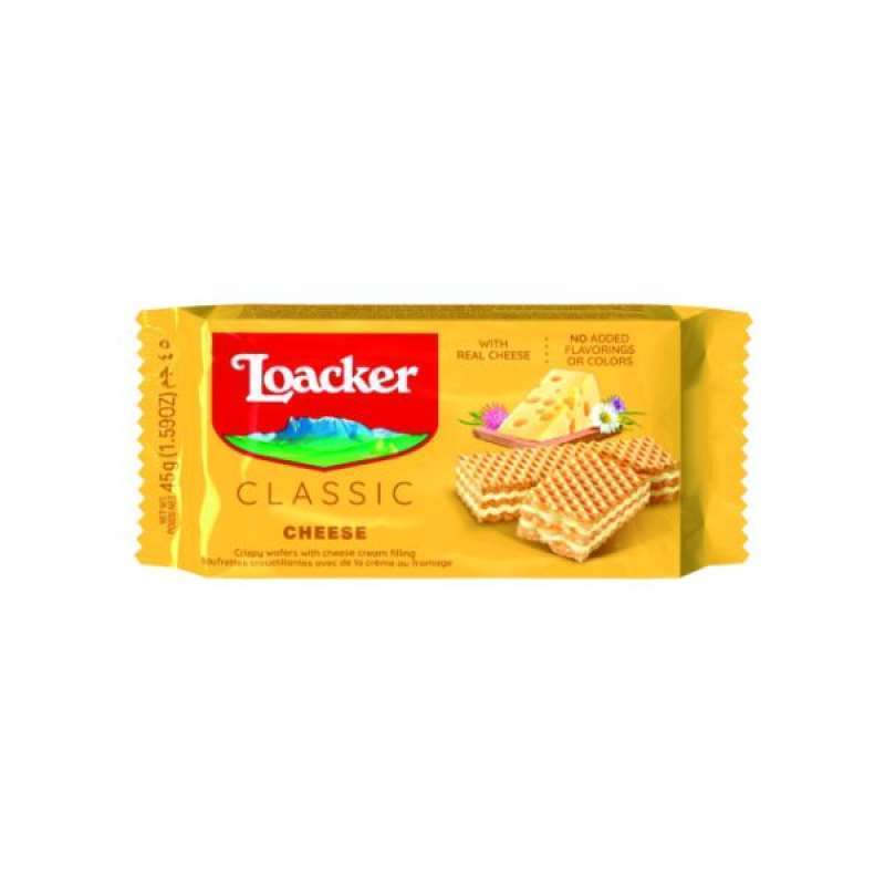Jual LOACKER CHEESE WAFER [45 G] di Seller Farmers Market PIK 2 ...