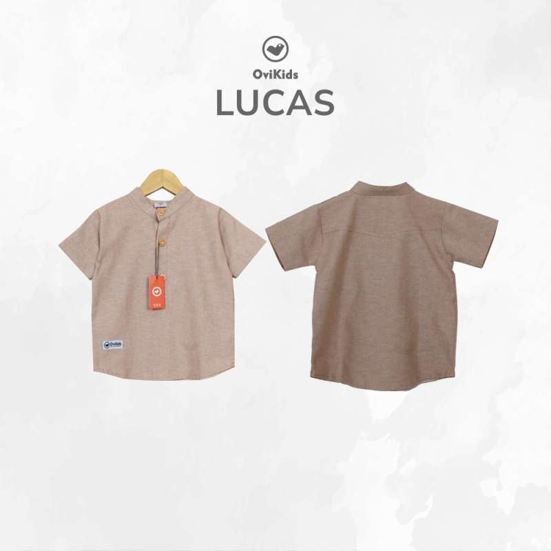 Jual Ovikids-life's Too Shirt-lucas | Kemeja Anak Baju Anak Laki-laki ...