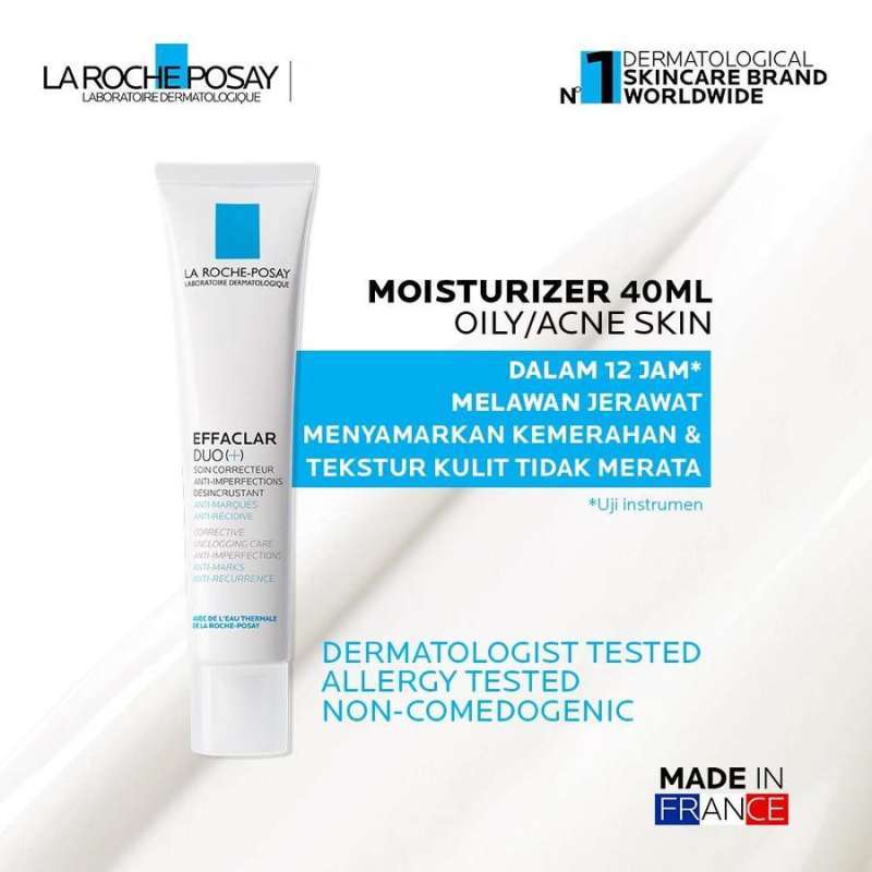 Jual La Roche Posay Effaclar Duo+ 40ml - Pelembab Wajah Jerawat/ Berminyak Di Seller Beautyview ...