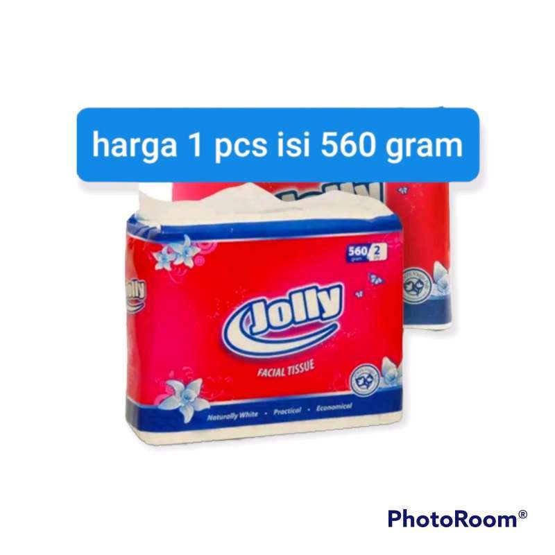 Jual Tisu JOLLY FACIAL 560 gram - Tisu wajah harga per 1 pcs di Seller ...