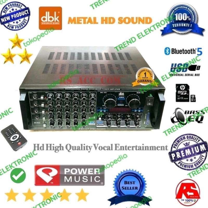 Jual PROFESSIONAL DIGITAL MIXING AMPLIFIER SOUND DBK HKC3000 ORIGINAL ...