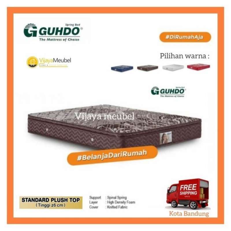 Jual Kasur / Springbed Guhdo Standard Plushtop ukuran 90x200 di Seller ...
