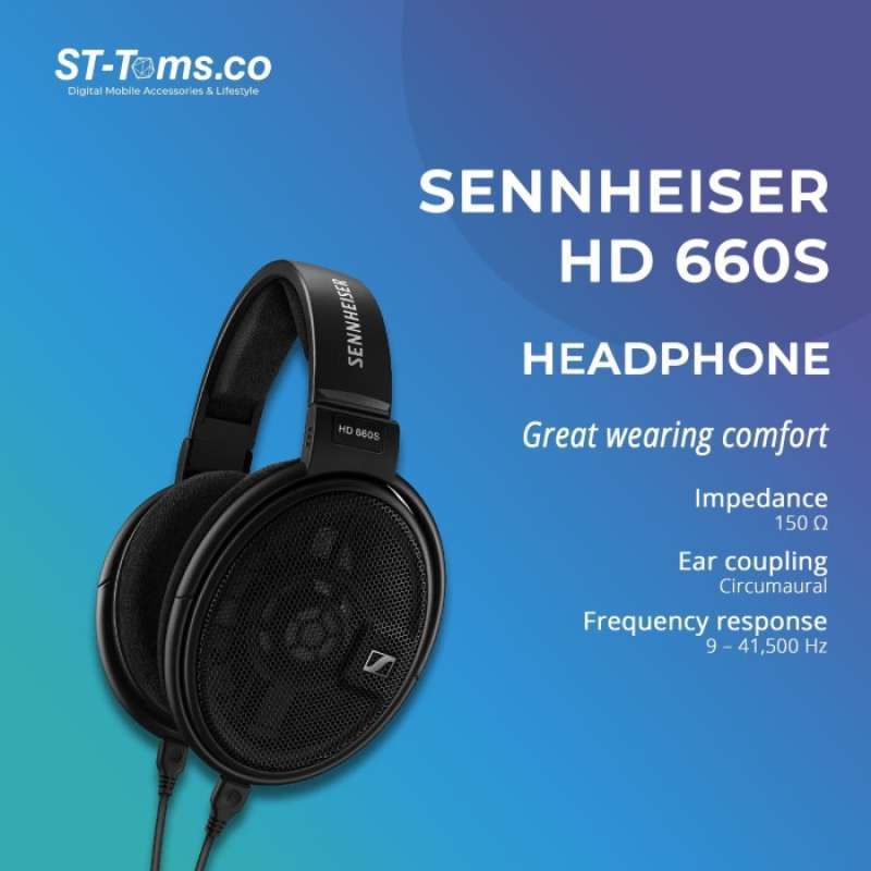 Jual Sennheiser HD 660 S / HD660S / HD-660 S HiRes Audiophile Headphone ...