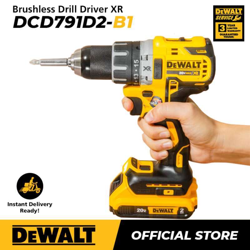 Jual Dewalt Xr Brushless Drill Driver / Bor Obeng Baterai 18volt ...