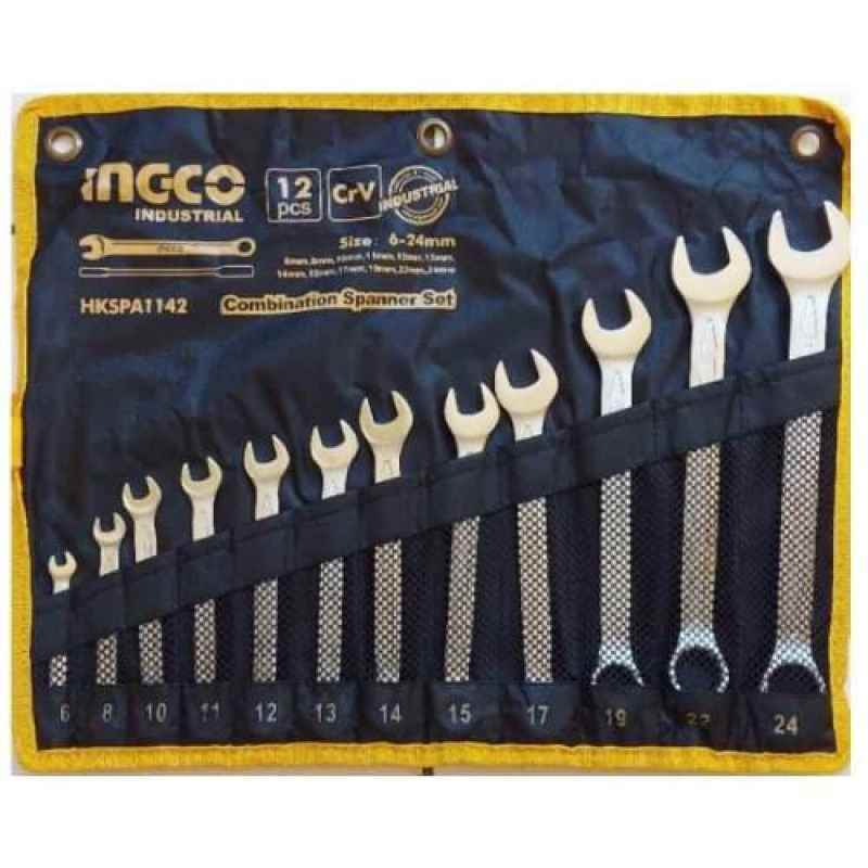Jual Kunci Ring Pas Ingco 24 Set Ukuran 6 Sampai 24 Di Seller Ingco ...