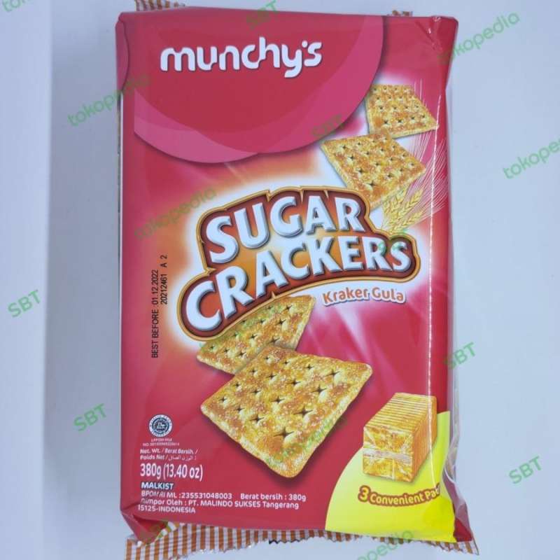 Jual Munchys Sugar Crackers Gula 380g Di Seller Sbt - Sidodadi, Kota ...