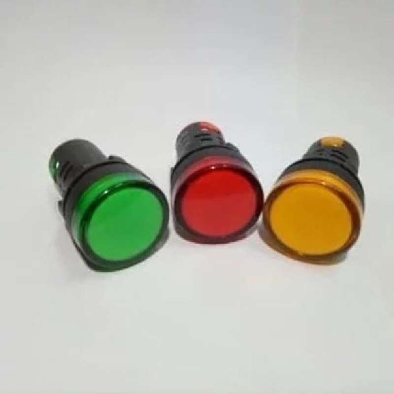 Jual Pilot Lamp LED AD16-22DS 22mm 220 VAC Standart di Seller king ...