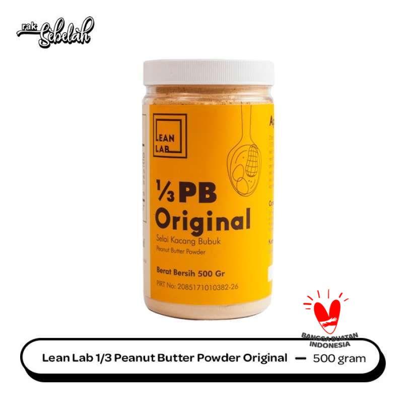 Jual Lean Lab 1/3PB Peanut Butter Powder Original 500gr Selai Kacang ...