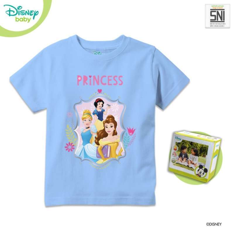 Promo Disney Baju Bayi Princess Bamboo Cotton Dpc41 - Xs Biru Baby ...