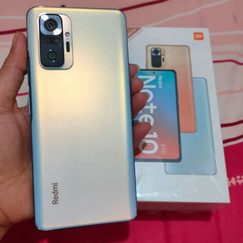 Jual Xiaomi Redmi Note 10 Pro Ram 8 Rom 128gb Ex Pernah Pakai Di Seller ...