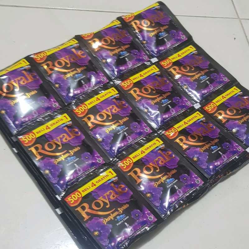 Promo So Klin Royale Softener Parfum Purple Dawn Sachet - 13 ml ...