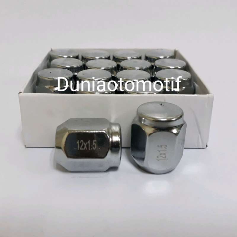 Jual Mur Roda Fujita Pendek (avanza) Kunci 19 & 21 Drat 1.25 & 1.5 - 21 ...