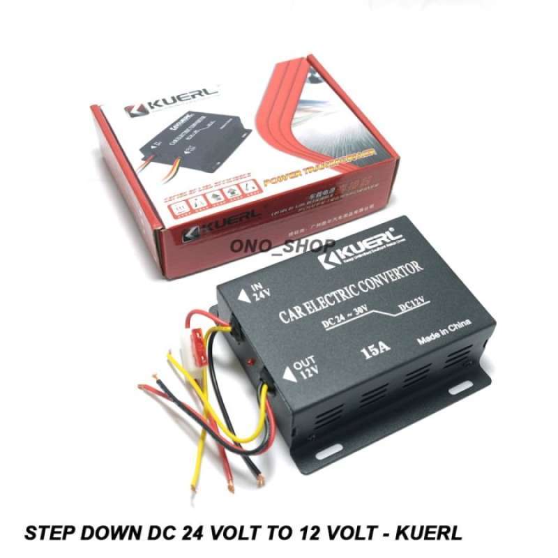 Promo Step Down DC 24 Volt to 12 Volt - Kuerl Diskon 23% di Seller ...