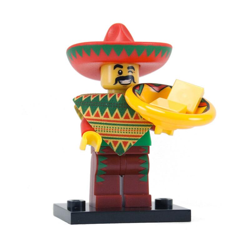 Jual LEGO Movie Minifigures No. 12 - Taco Tuesday Man di Seller XYZ ...