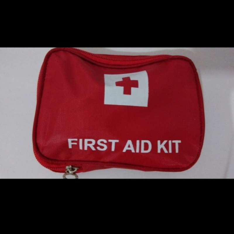 Promo First Aid Kit Red Bag -tas P3k Warna Merah Tas P3k Kecil- P3k ...
