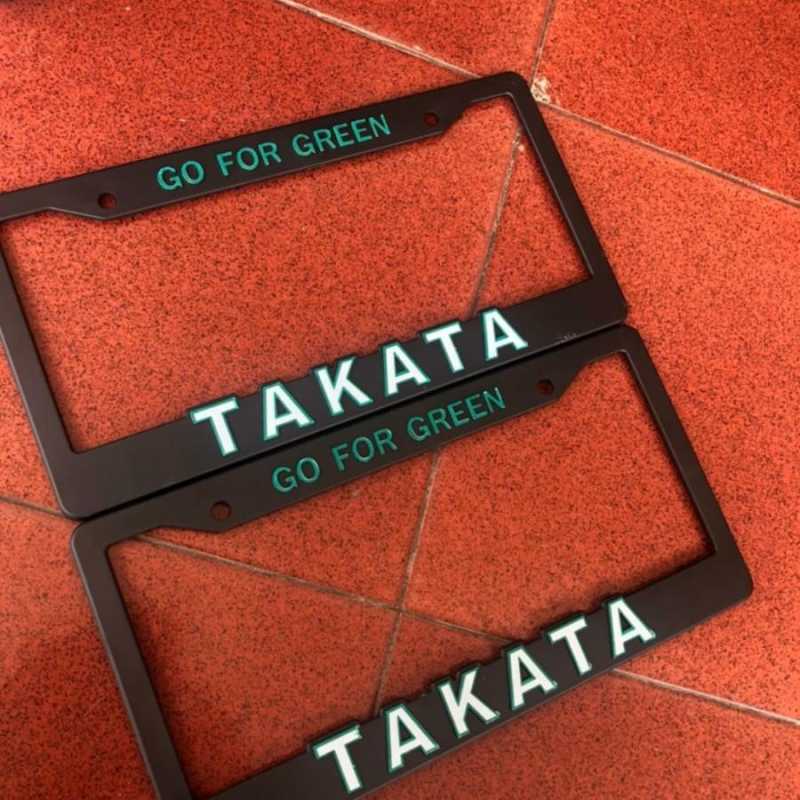Jual frame plat nomor mobil jdm takata di Seller Garasi Otoparts ...