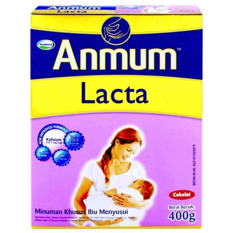 Jual ANMUM LACTA COKLAT 400 Gram Minuman Khusus Susu untuk ibu menyusui ...
