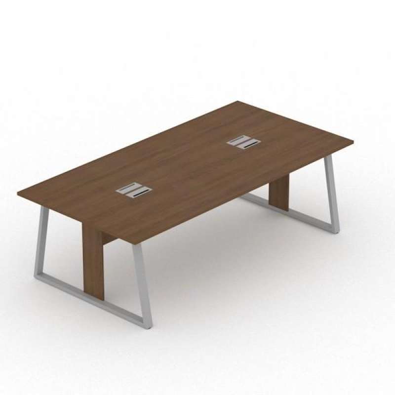 Jual meja rapat meja meeting uno uct 8773n ukuran 240x120cm kaki besi ...