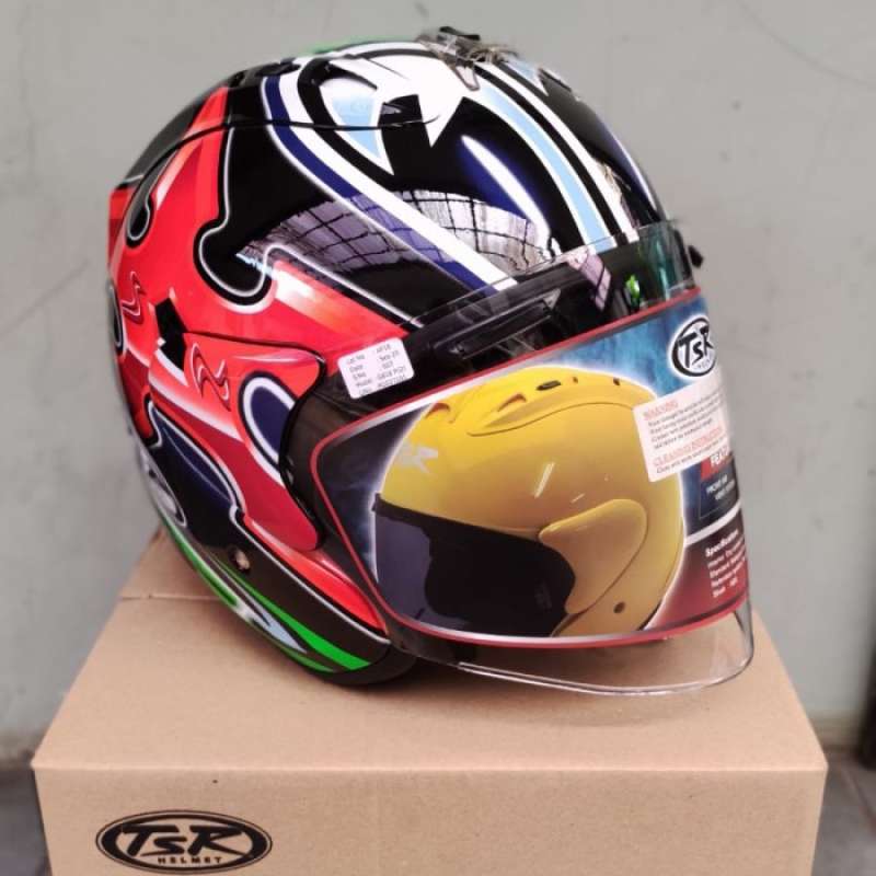 Promo Helm Tsr ram 4 nakano shuriken - Multivariasi Multicolor Diskon ...