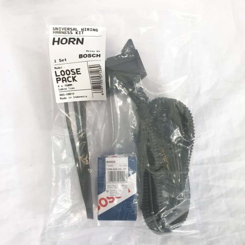 Jual KABEL RELAY RELAI SET KLAKSON MOBIL MOTOR BOSCH ORIGINAL LOOSEPACK ...