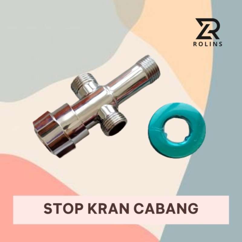 Jual Stop Kran T / Stop Cabang / Kran T / Stop Double / Stop Ganda Di ...