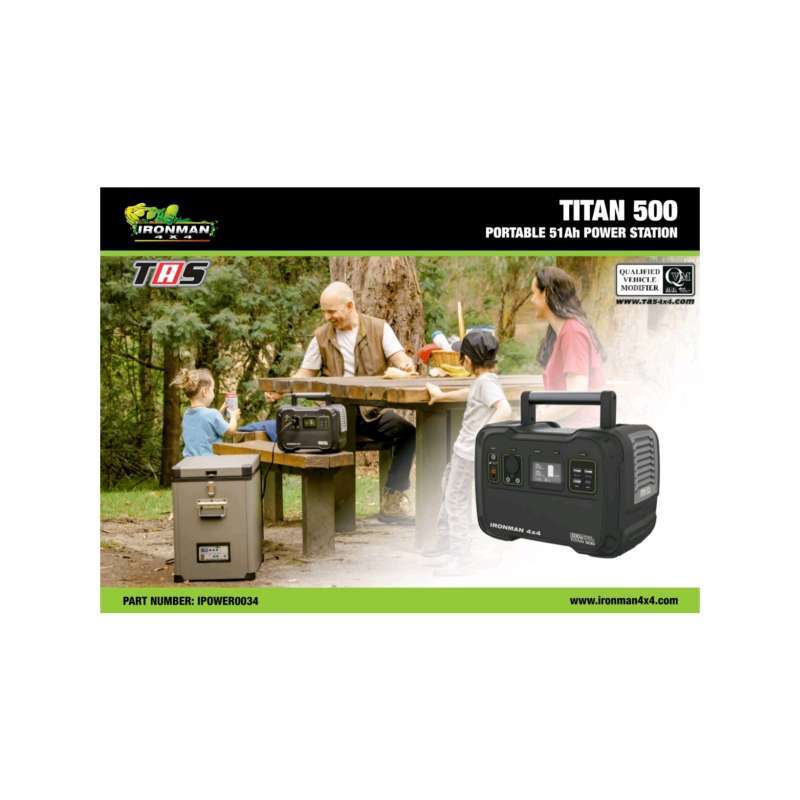 Jual TITAN 500W PORTABLE POWER STATION di Seller TAS 4X4 INDONESIA ...