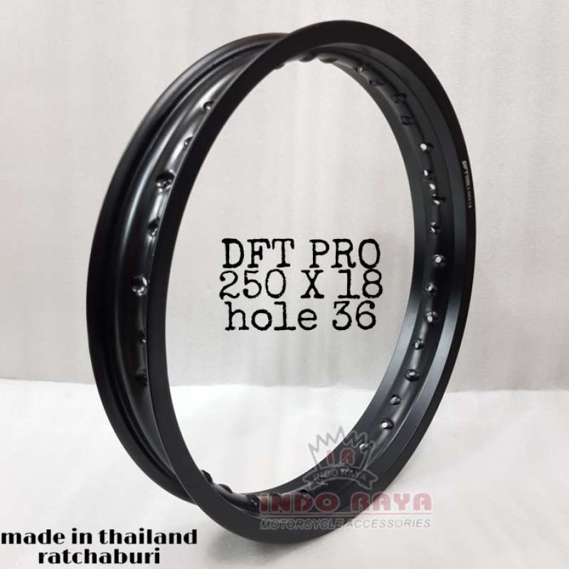 Jual Velg Pelek Velek 250x18 Dft Pro Thailand Hole 36 Di Seller ...
