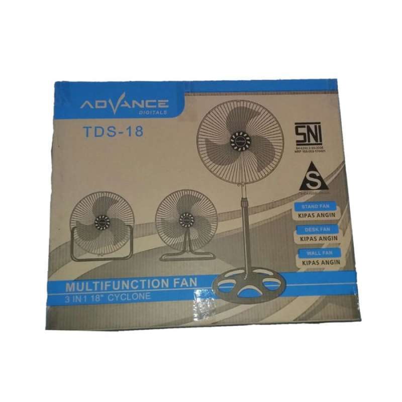 Jual Advance Tds-18 Kipas Angin Multifungsi 3 In 1 Tornado Fan Tds18 Di ...